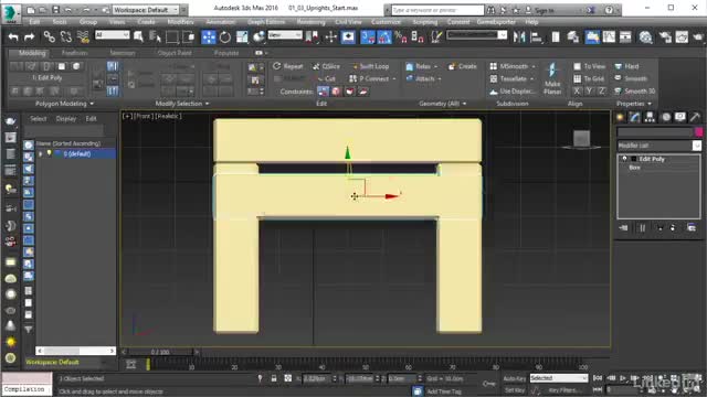 فیلم آموزش طراحی جعبه چوبی با 3ds Max برای یک بازی نماشا 
